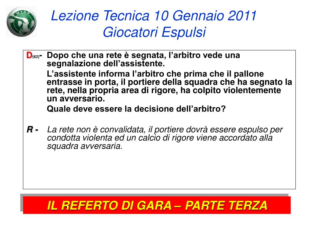 PPT - IL REFERTO DI GARA PowerPoint Presentation, free download - ID ... PPT - IL REFERTO DI GARA PowerPoint Presentation, free download - ID ...