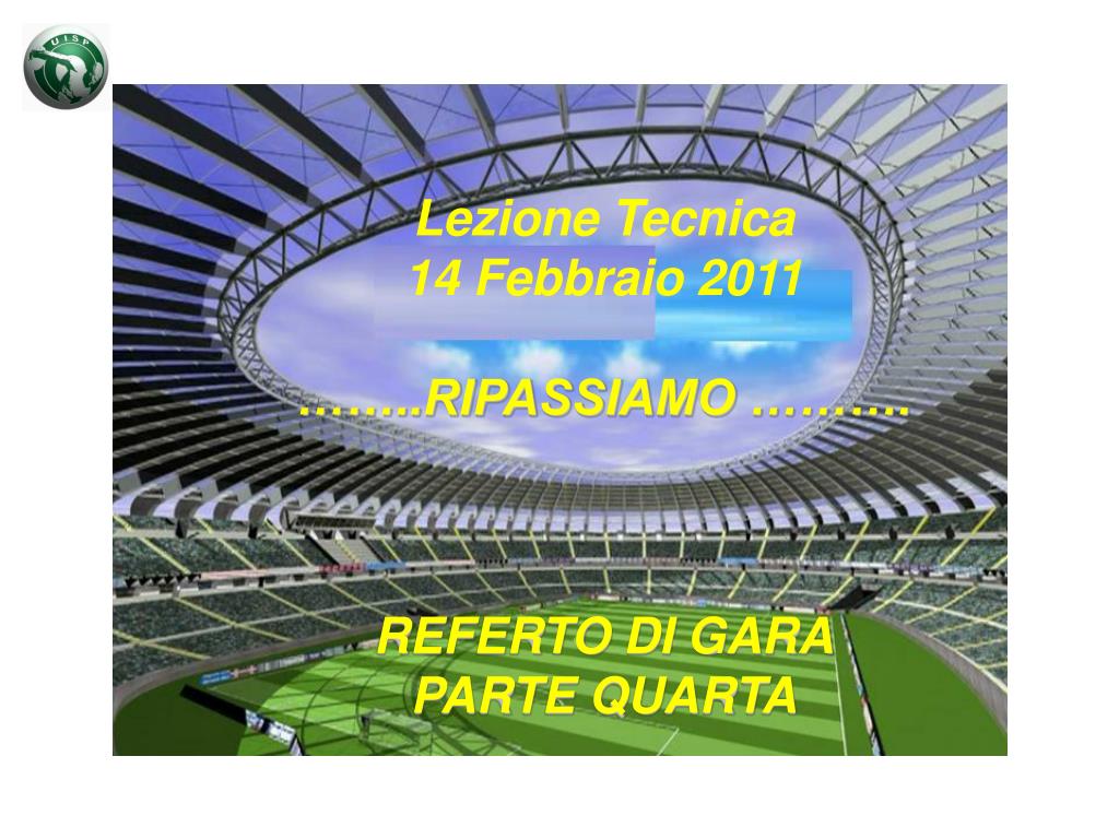 PPT - IL REFERTO DI GARA PowerPoint Presentation, free download - ID ... PPT - IL REFERTO DI GARA PowerPoint Presentation, free download - ID ...