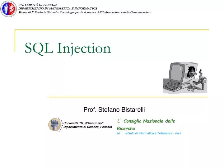 PPT - SQL Injection PowerPoint Presentation, free download - ID:4135593