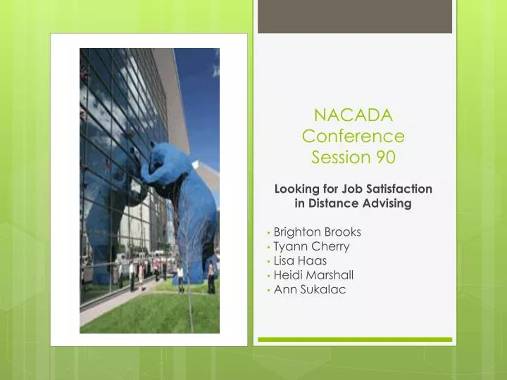 PPT - NACADA Conference Session 90 PowerPoint Presentation, free ...