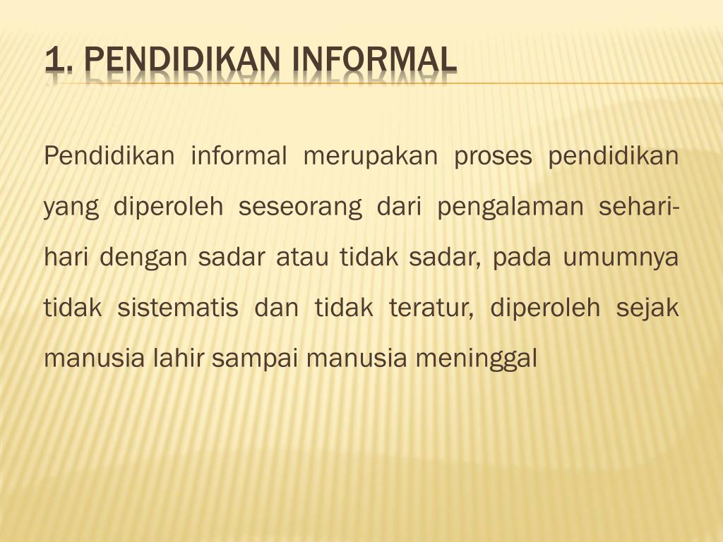 PPT - PENDIDIKAN MERUPAKAN KEBUTUHAN VITAL MANUSIA PowerPoint ...
