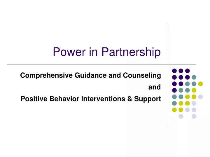 PPT - Power in Partnership PowerPoint Presentation, free download - ID ...