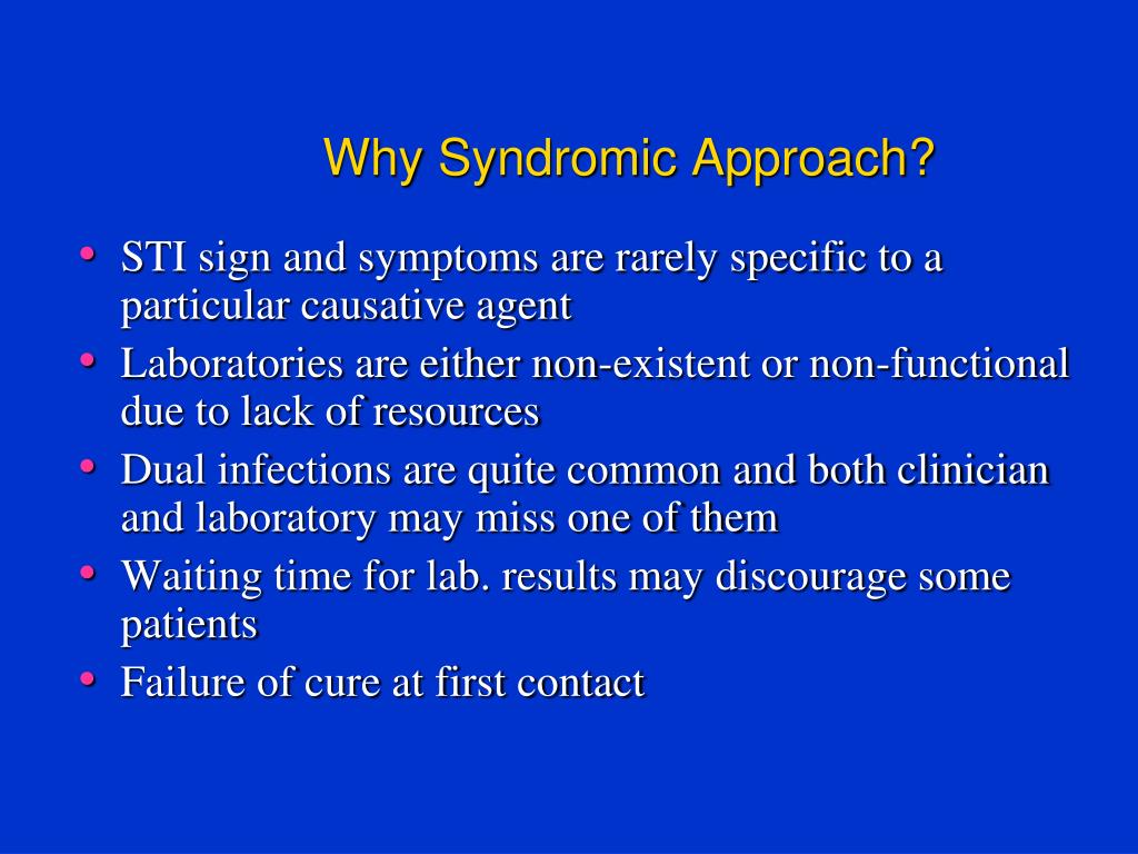 Ppt Management Of Reproductive Tract Infections Sexually Transmitted