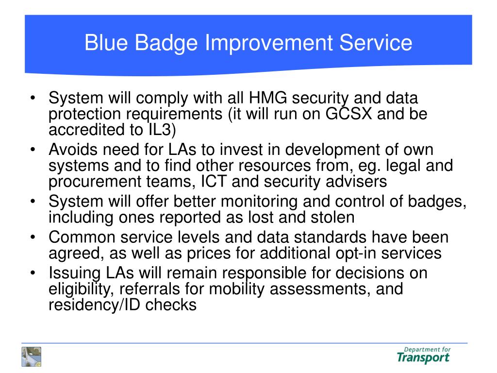PPT - Sally Kendall and Caroline Fish Blue Badge Team Traffic Division ...