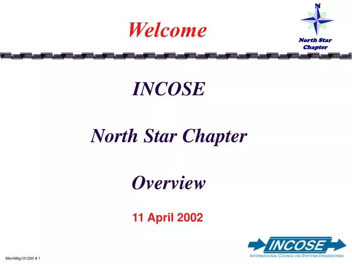 PPT - INCOSE North Star Chapter Overview PowerPoint Presentation, free ...