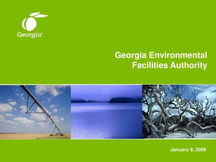 PPT - Georgia Environmental Facilities Authority PowerPoint ...