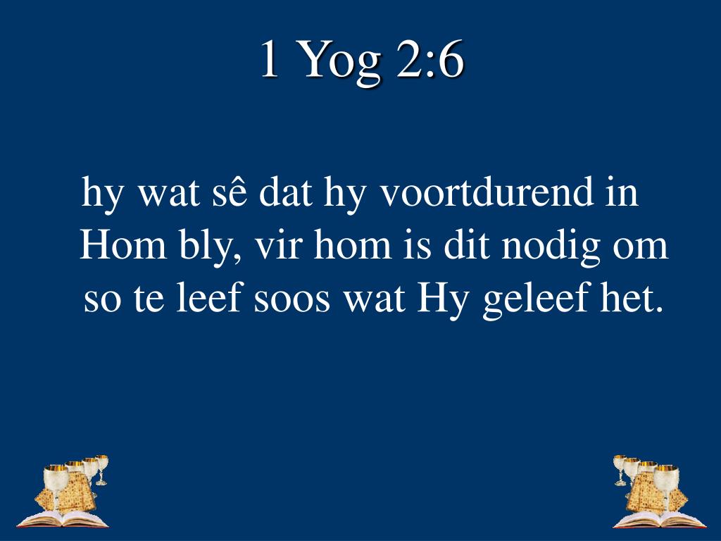 PPT - Die 7 Feeste van God Simbole van ‘n lewe van oorwinning ...