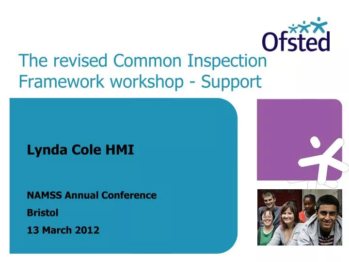 PPT - The revised Common Inspection Framework workshop - Support ...