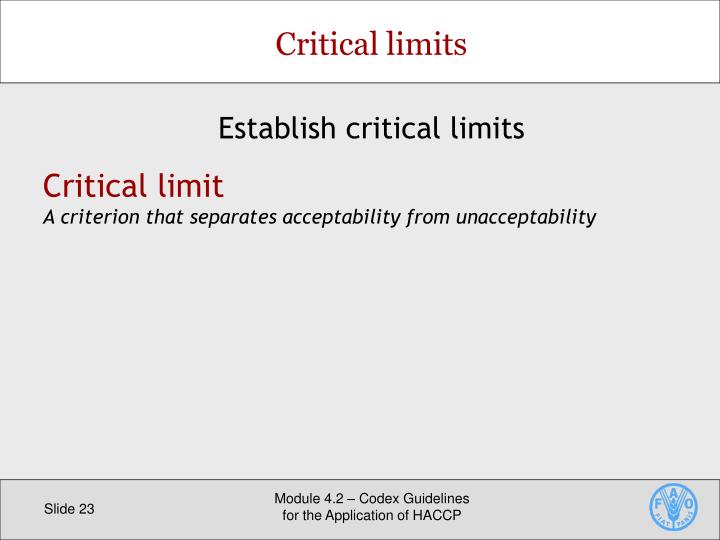 PPT - Codex Guidelines for the Application of HACCP PowerPoint ...