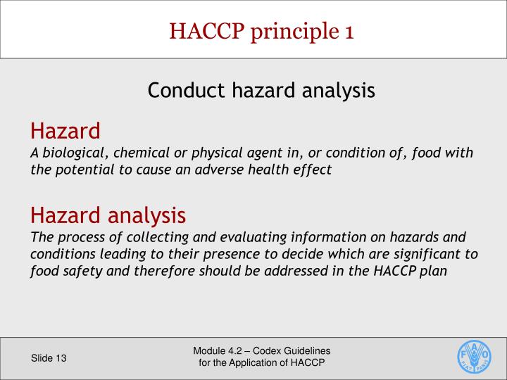 PPT - Codex Guidelines for the Application of HACCP PowerPoint ...