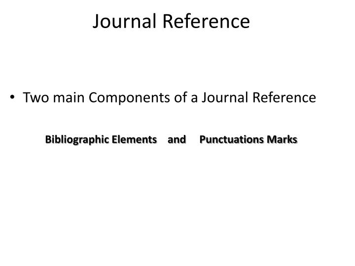PPT - HOW TO WRITE REFERENCES WHILE SUBMITTING MANUSCRIPTS PowerPoint ...