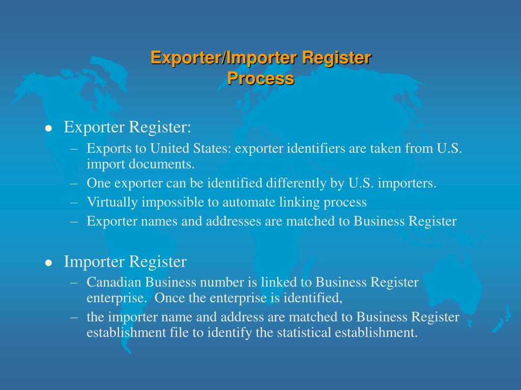 PPT - International Trade Division Statistics Canada PowerPoint ...