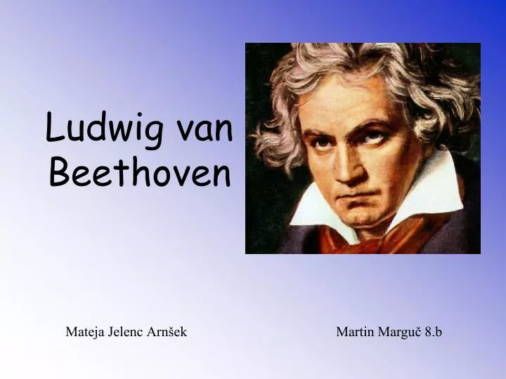 PPT - Ludwig van Beethoven PowerPoint Presentation, free download - ID ...
