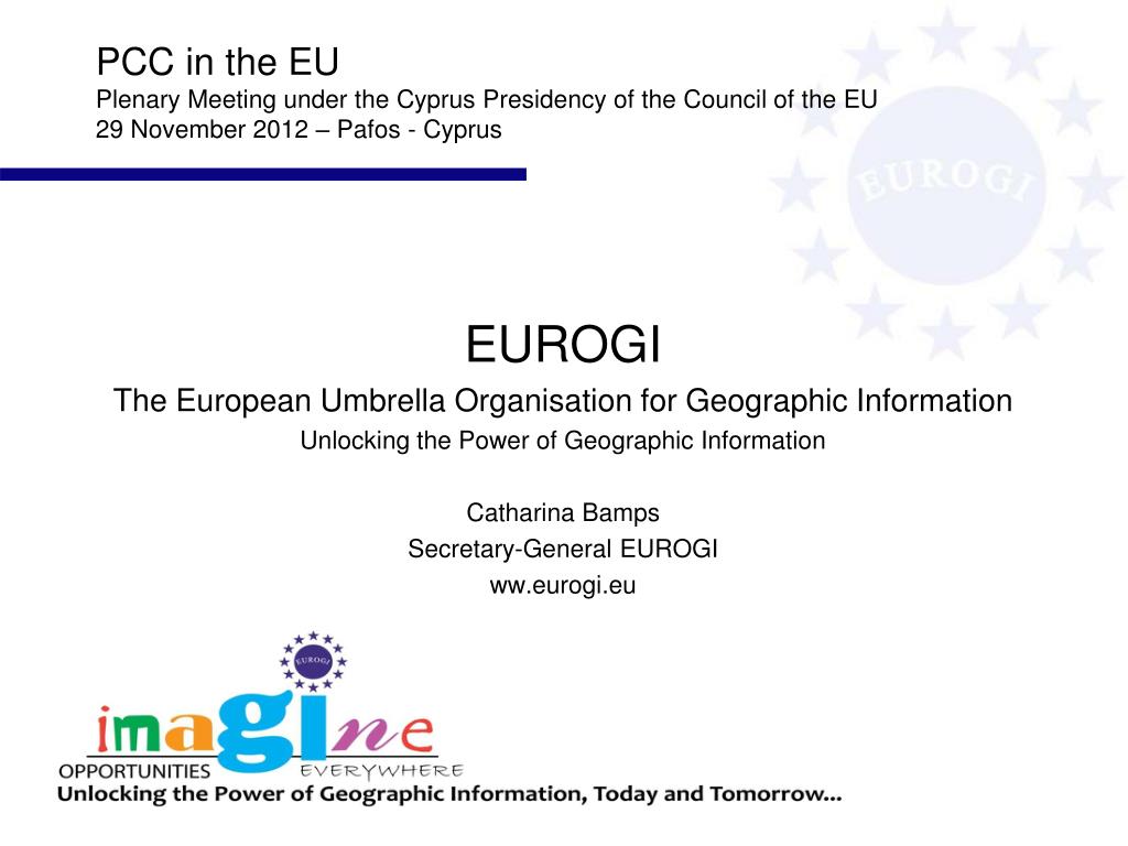 PPT - EUROGI The European Umbrella Organisation for Geographic ...