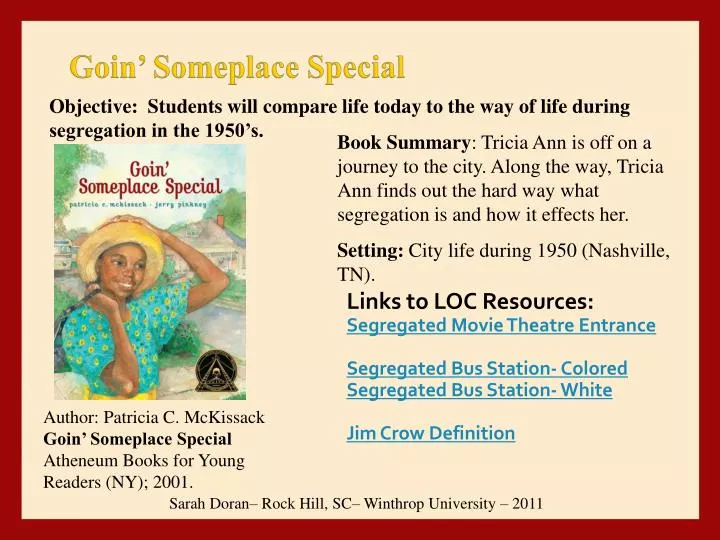 PPT - Goin’ Someplace Special PowerPoint Presentation, free download ...