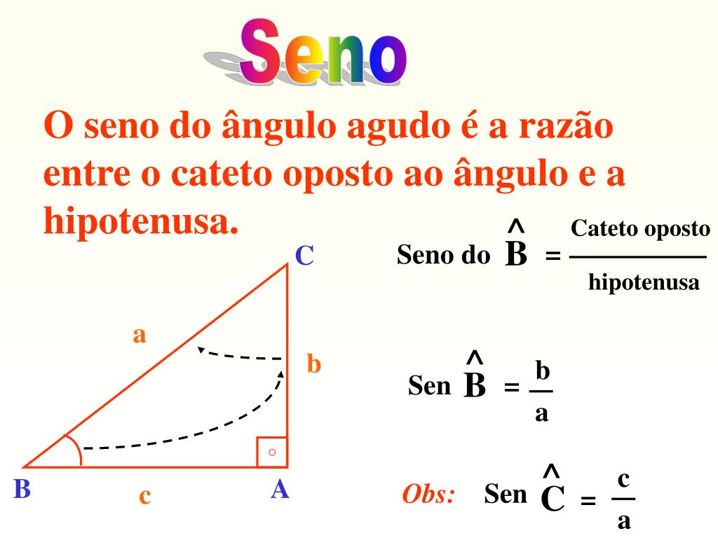 Ppt Razões Trigonométricas No Triângulo Retângulo Powerpoint