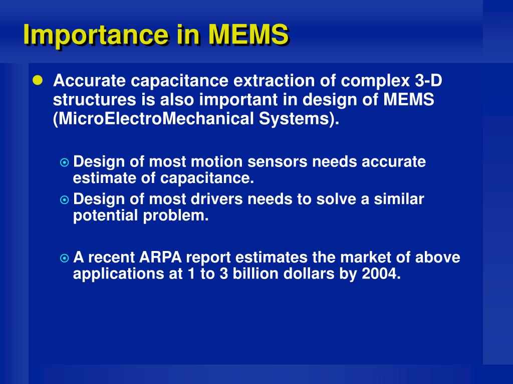 Ppt Hicap A Fast Hierarchical Algorithm For 3d Capacitance Extraction Powerpoint Presentation 1211