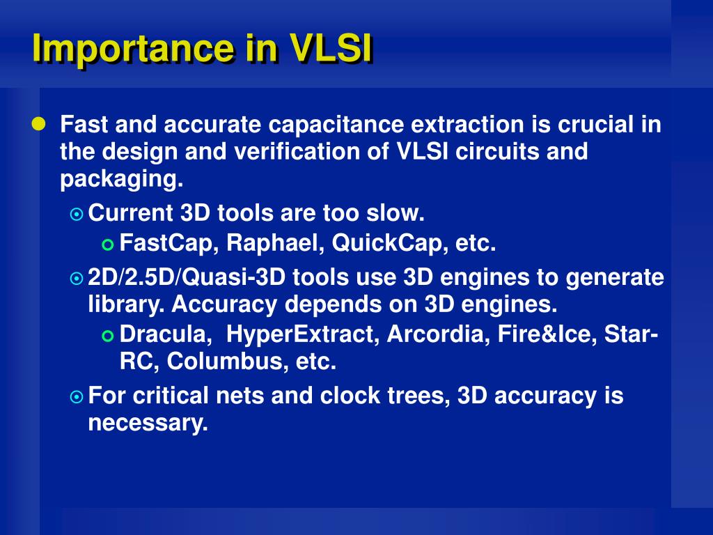 Ppt Hicap A Fast Hierarchical Algorithm For 3d Capacitance Extraction Powerpoint Presentation 4040