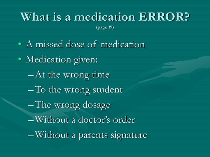 PPT - Medication Training PowerPoint Presentation - ID:4151788
