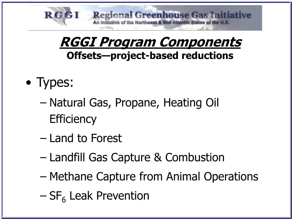 PPT - Regional Greenhouse Gas Initiative: A Carbon Market for the ...