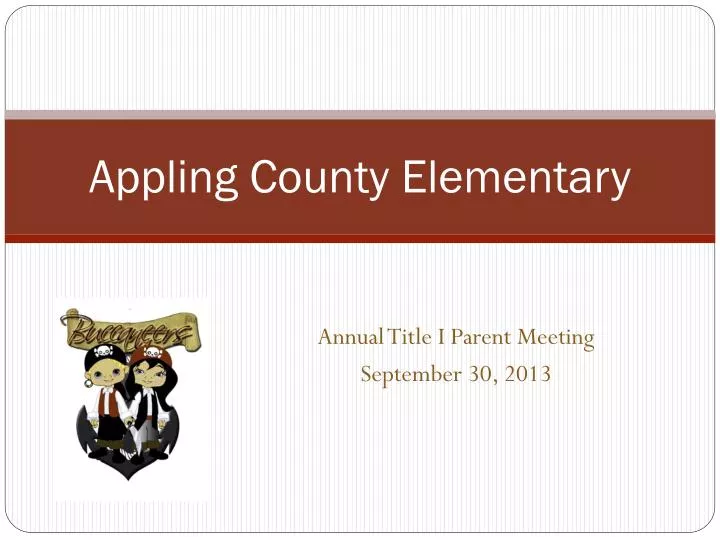 PPT - Appling County Elementary PowerPoint Presentation, free download ...