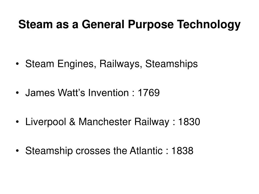 PPT - British Economic Growth in the Steam Age: Some Lessons for Today ...