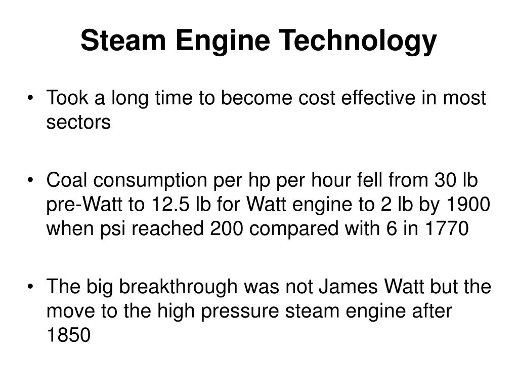 PPT - British Economic Growth in the Steam Age: Some Lessons for Today ...