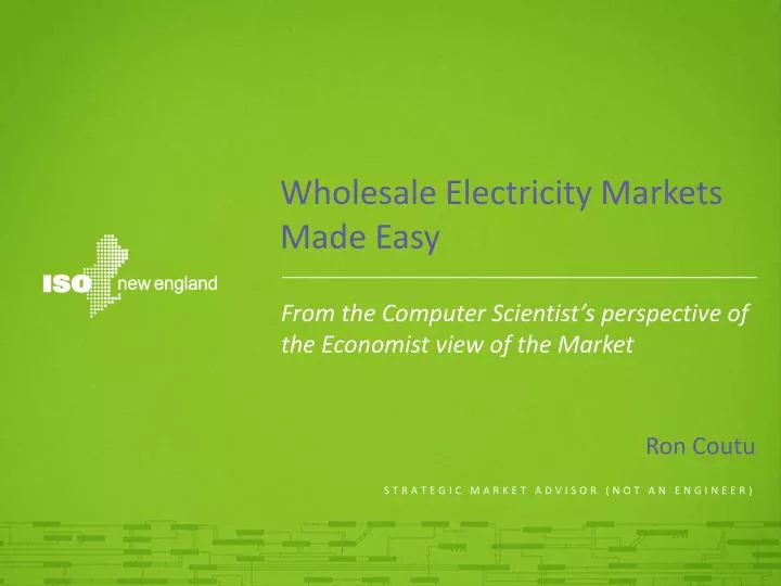 PPT - Ron Coutu PowerPoint Presentation, free download - ID:4154359