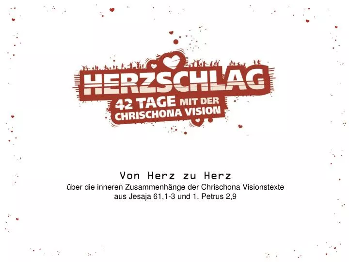 PPT - Gottes Herz Jesaja 61,1-3 PowerPoint Presentation, free download ...