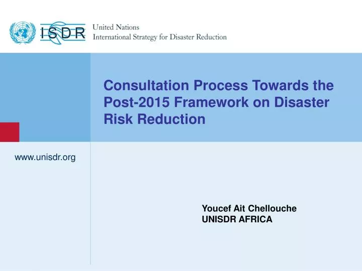 PPT - unisdr PowerPoint Presentation, free download - ID:4155957