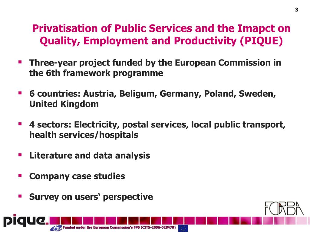 PPT - PRIVATISATION OF PUBLIC SERVICES AND CONSEQUENCES FOR LABOUR ...