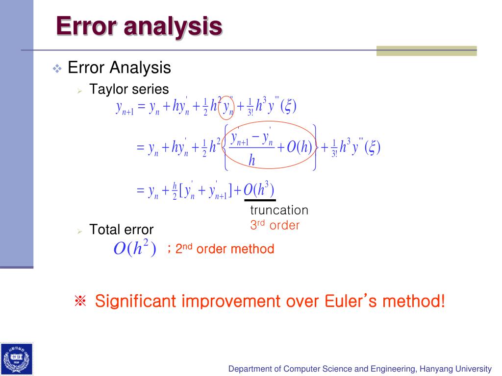 PPT - Numerical Analysis – Differential Equation PowerPoint ... PPT - Numerical Analysis – Differential Equation PowerPoint ...