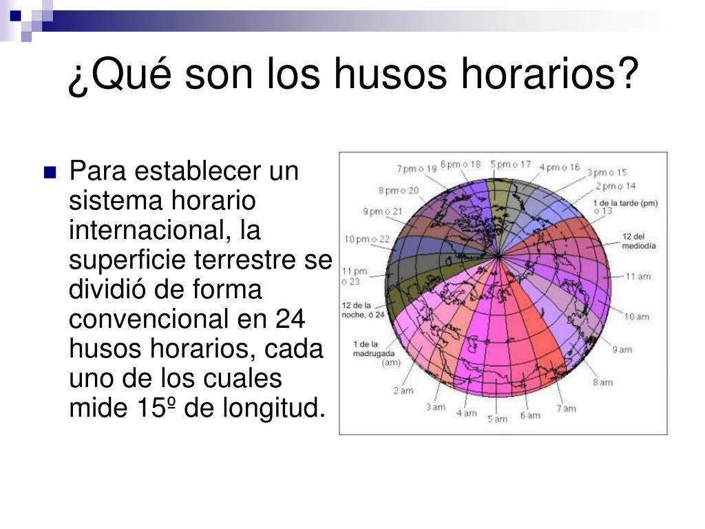 Qué Son Los Husos Horarios Y Cómo Se Calculan Con Ejercicios ... Qué Son Los Husos Horarios Y Cómo Se Calculan Con Ejercicios ...