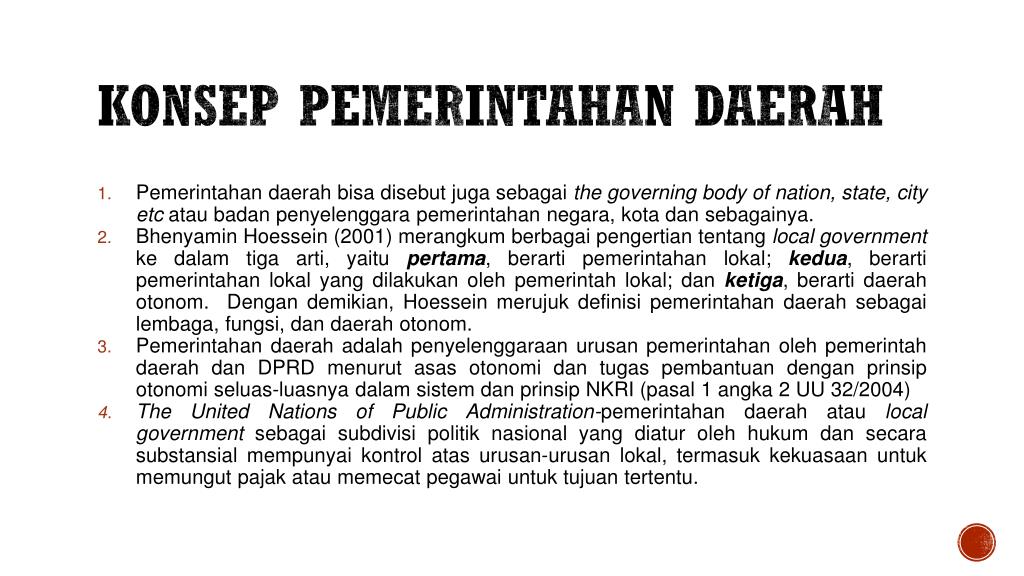 PPT - SISTEM PEMERINTAHAN DAERAH PowerPoint Presentation, free download ... PPT - SISTEM PEMERINTAHAN DAERAH PowerPoint Presentation, free download ...
