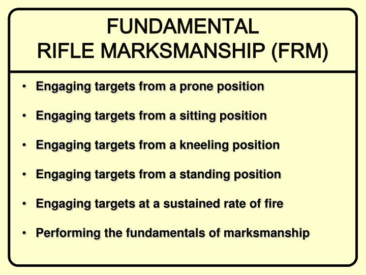 PPT - MARINE CORPS COMBAT RIFLE PROGRAM PowerPoint Presentation - ID ...