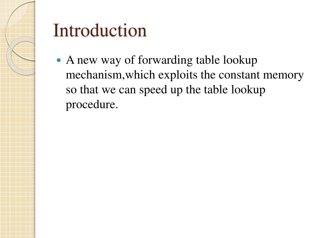 Ppt Fast Forwarding Table Lookup Exploiting Gpu Memory Architecture Powerpoint Presentation