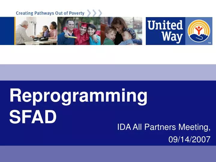 PPT - Reprogramming SFAD PowerPoint Presentation, free download - ID ...