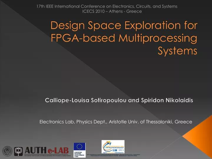 PPT - Design Space Exploration for FPGA-based Multiprocessing Systems ... PPT - Design Space Exploration for FPGA-based Multiprocessing Systems ...