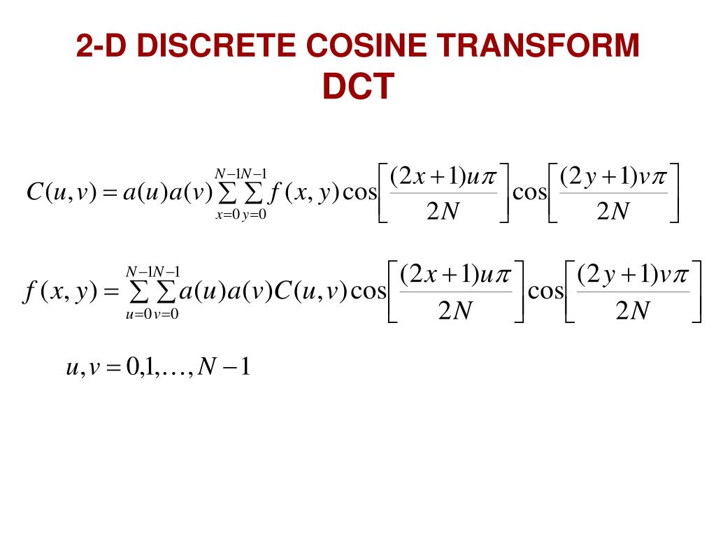 PPT - 1-D DISCRETE COSINE TRANSFORM DCT PowerPoint Presentation, free ... PPT - 1-D DISCRETE COSINE TRANSFORM DCT PowerPoint Presentation, free ...