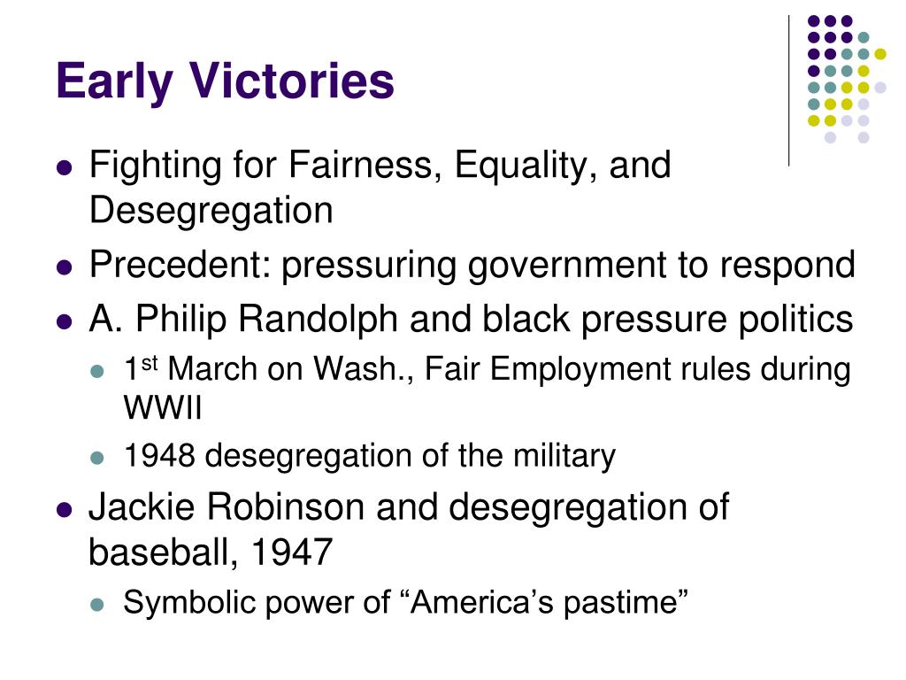 PPT - Civil Rights, The Early Years PowerPoint Presentation, free ...