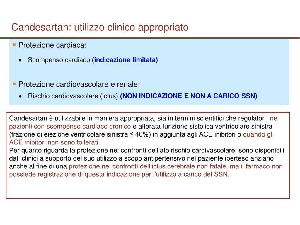 PPT - Criteri di scelta dei Sartani nel rispetto dell’appropriatezza ...