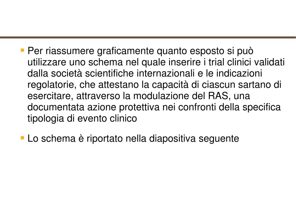 PPT - Criteri di scelta dei Sartani nel rispetto dell’appropriatezza ...
