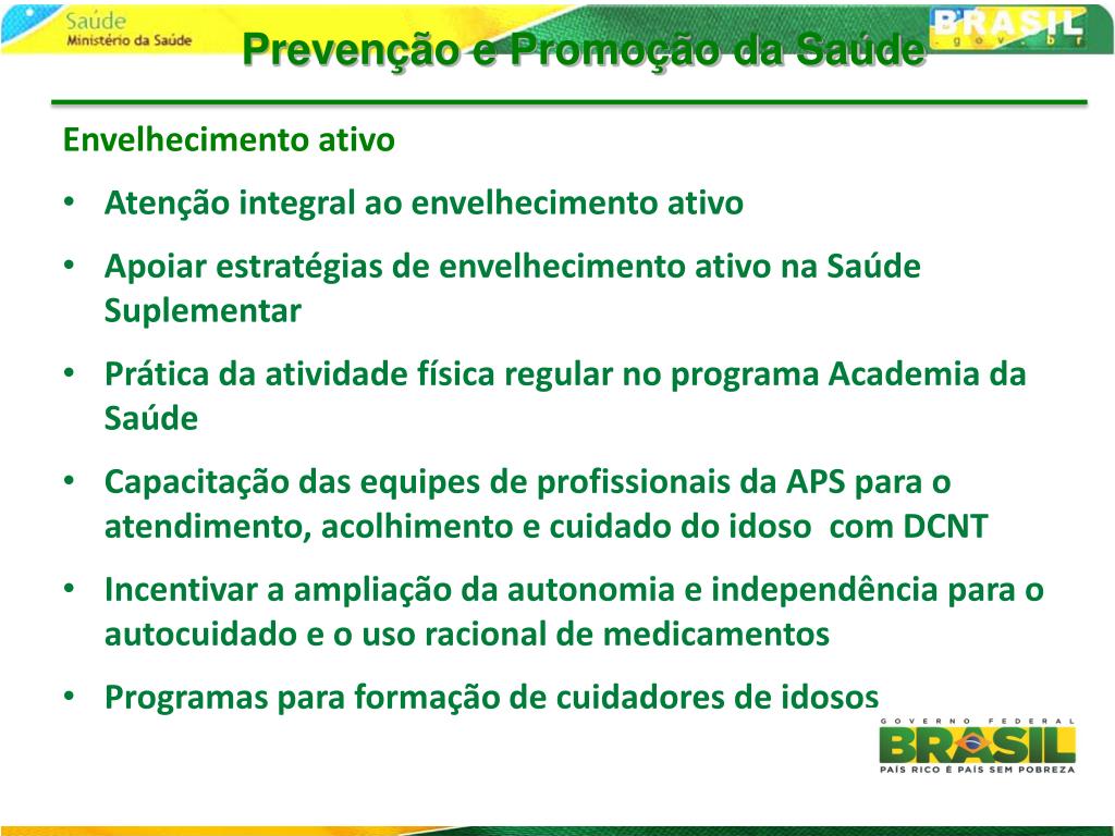 PPT - MINISTÉRIO DA SAÚDE SECRETARIA DE ATENÇÃO À SAÚDE DEPARTAMENTO DE ...