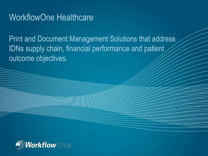 PPT - WorkflowOne Overview PowerPoint Presentation, free download - ID ...