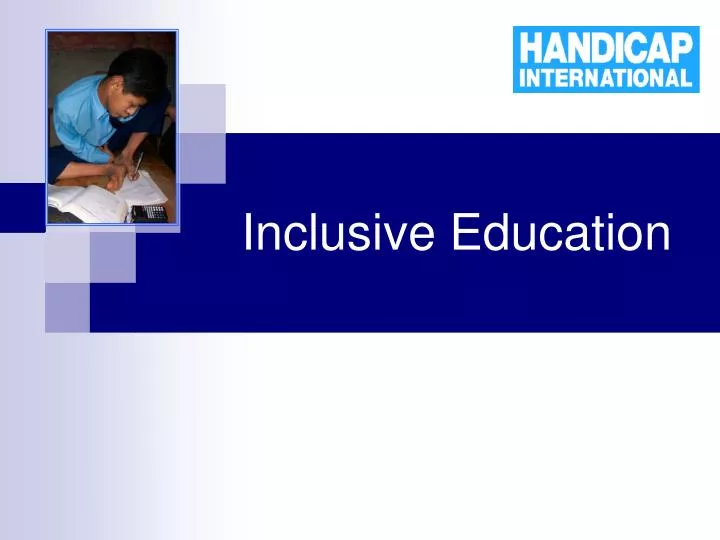 PPT - Inclusive Education PowerPoint Presentation, free download - ID ...