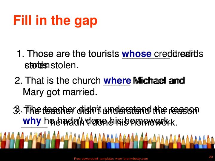 PPT - Relative Clauses PowerPoint Presentation - ID:4164065