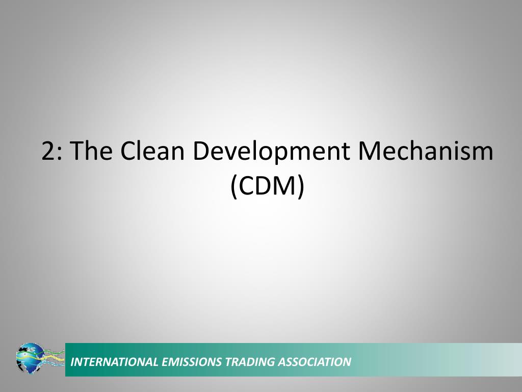 PPT - Carbon Markets and the Economic Impact of the CDM PowerPoint ...