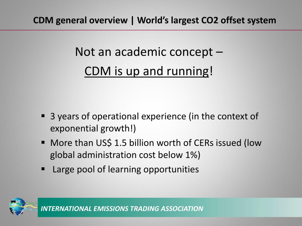 PPT - Carbon Markets and the Economic Impact of the CDM PowerPoint ...
