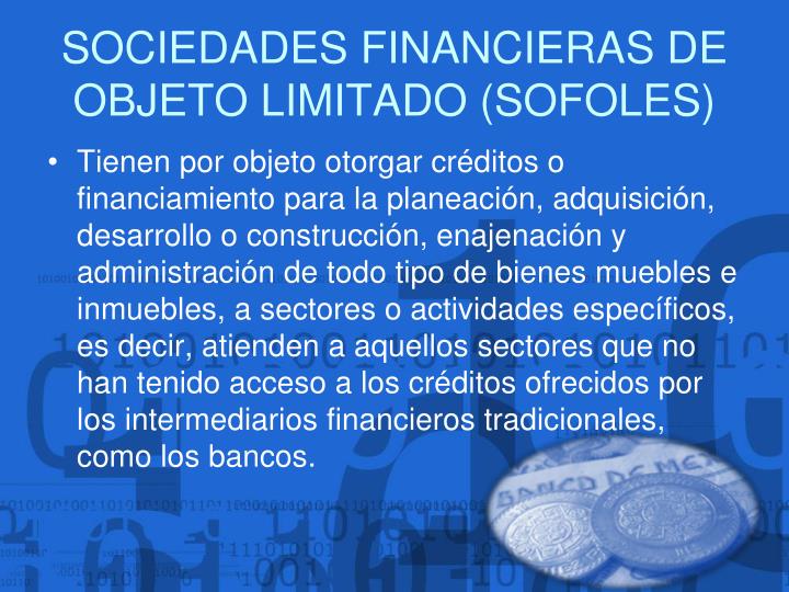 Sociedades Financieras De Objeto Limitado - prestamos santander calcular