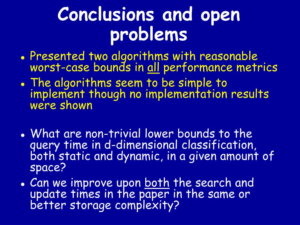 Ppt Dynamic Algorithms With Worst Case Performance For Packet Classification Powerpoint